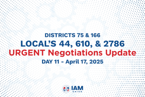 Negotiations Update: Day 11 – URGENT UPDATE | IAM ULA